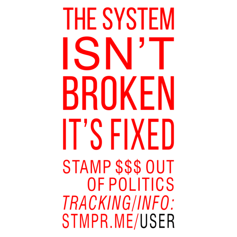 The System Isn't Broken, It's Fixed - The Stamp Stampede